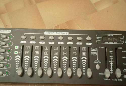 Dmx 512 контроллер