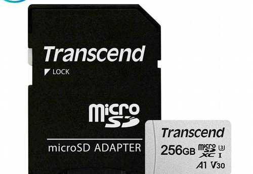 Флеш карта microSD 256GB Transcend 300S (SD адапте