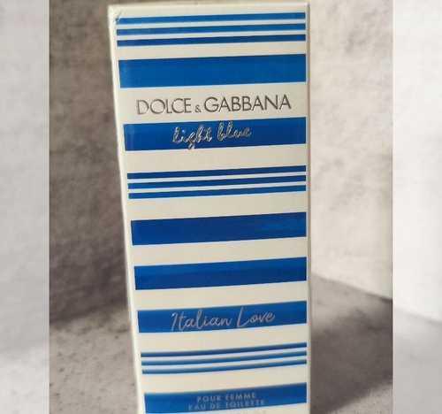 Dolce gabbana light blue italian love