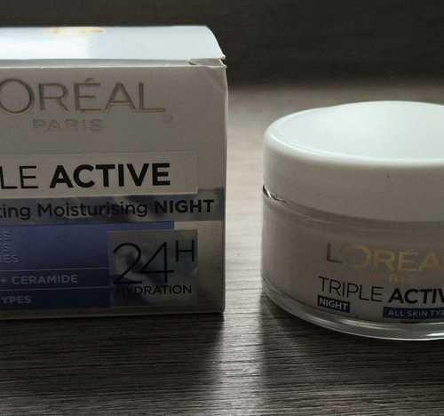 Крем для лица Loreal Trple Active Франция