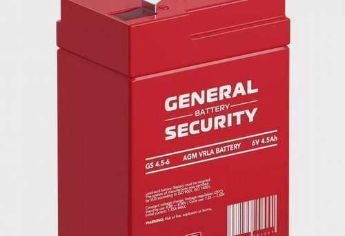 Аккумулятор General Security GS 4.5-6