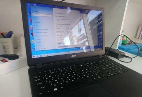 Ноутбук Acer ex2519 4гб/SSD