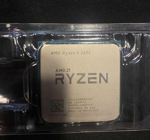 AMD Ryzen 5 2600, 3400 мгц