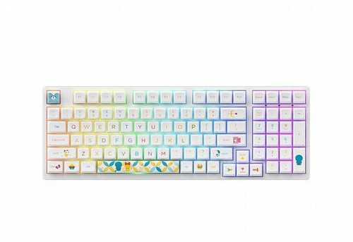 Клавиатура akko 3098B Doraemon Rainbow Jelly Pink