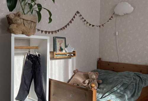 Растущая кровать IKEA + матрас