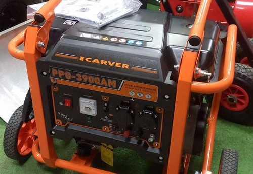 Генератор бензиновый PPG-3900AM Carver 3кВт 2х220В