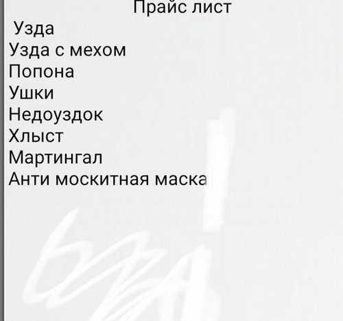 Амуниция для хоббихорса на заказ