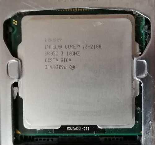 Процессор i3 2100 (мат. плата в комплекте)