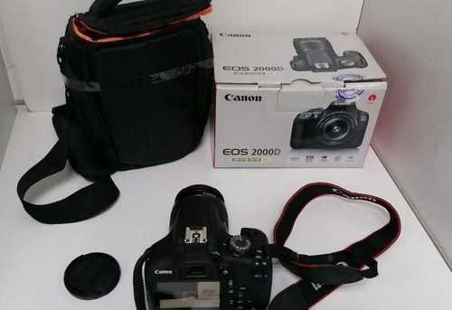 Фотоаппарат зеркальный Canon EOS 2000D