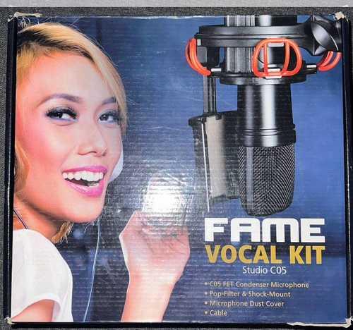 Студийный микрофон Fame voсal KIT Studio C05