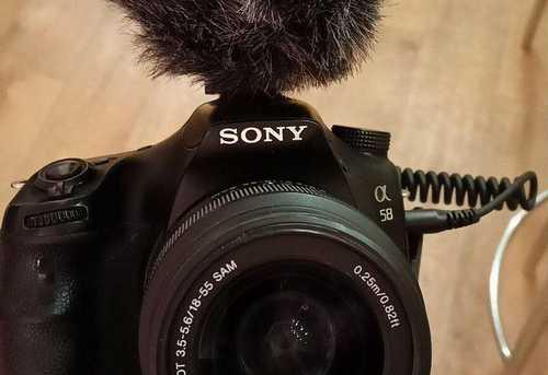 Sony a58 + объектив 18-55