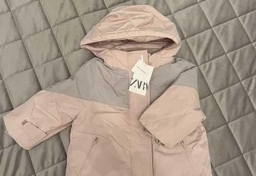 Новая зимняя куртка Zara для девочки