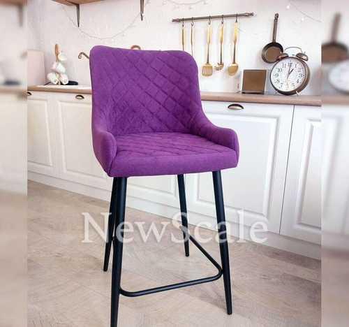 Барный кухонный стул с подлокотниками лофт