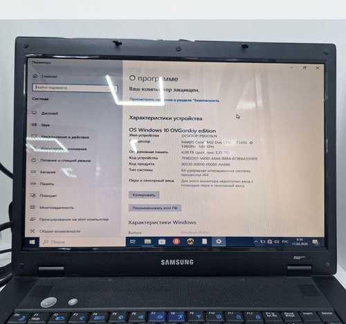 Ноутбук Samsung NP-R60S