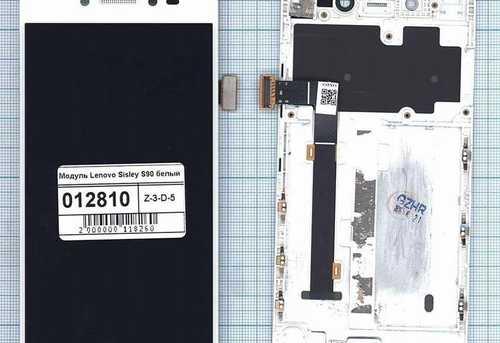 Модуль - для Lenovo Sisley S90 белый с рамкой