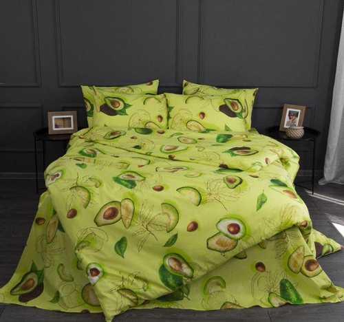 Новое постельное белье Спелый авокадо