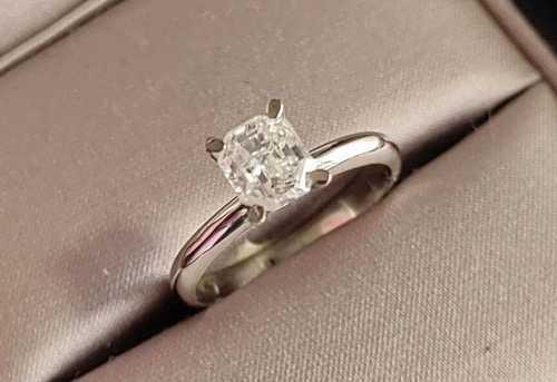 Золотое кольцо с бриллиантом 1,13 ct