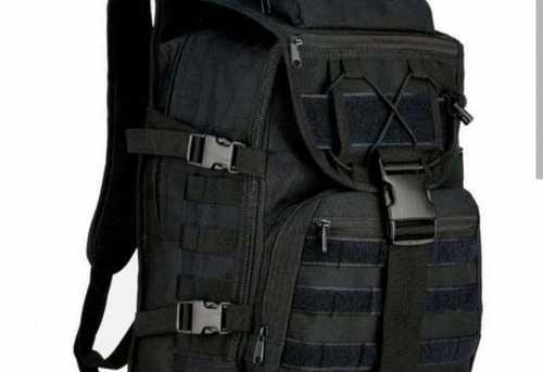 Тактический рюкзак 45л штурмовой черный