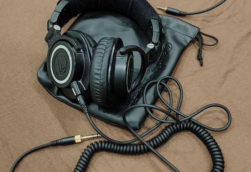 Наушники audio technica ath m50x