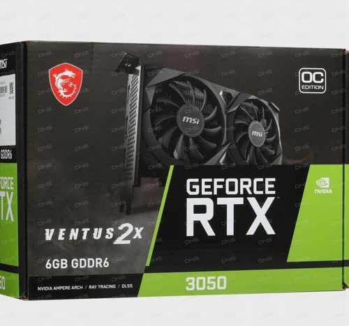 Продам видеокарту MSI Geforce RTX 3050