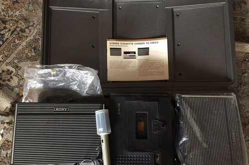 Магнитофон Sony TC 126- CS 70е годы выпуск