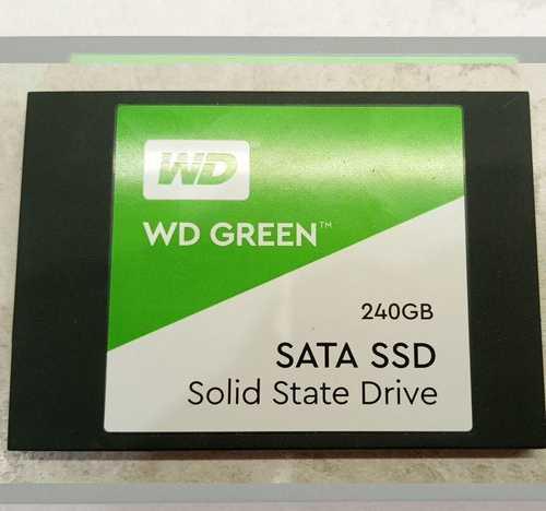 SSD WD Green 240 Гб 2,5'' SATA