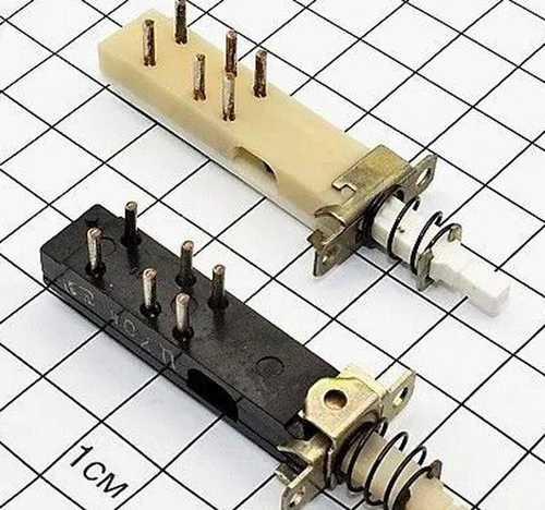 Переключатель с фиксацией пкн41-1-2 (500шт)