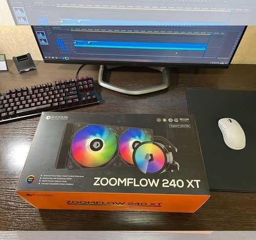 Водяное охлаждение id cooling zoomflow 240xt