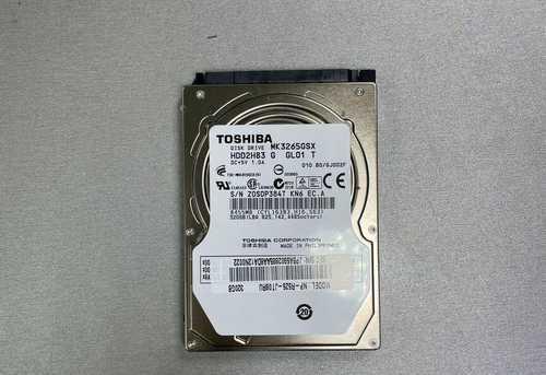 Toshiba 320 гб MK3265GSX