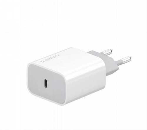 Сетевое зарядное устройство Deppa USB-C 25W (Белый