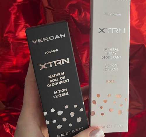 Минеральный дезодорант verdan xtrn