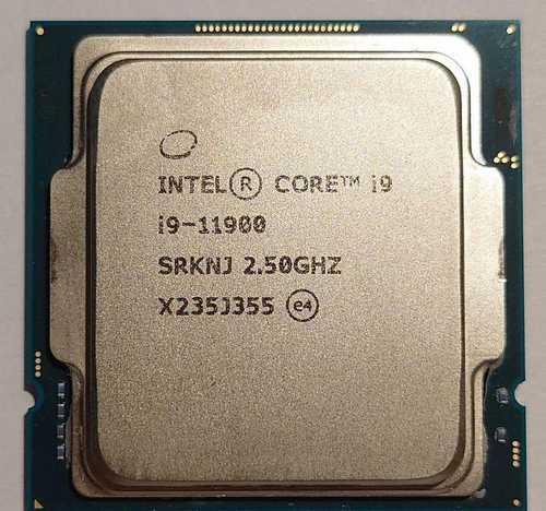 Intel Core i9 11900