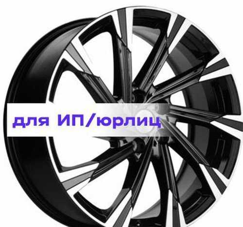 Khomen Wheels 7,5x19/5x114,3 ET40 D64,1 KHW1901 (Haval 7/7x) Black-FP