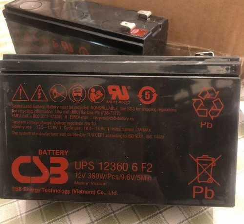 Аккумуляторная батарея CSB UPS 12360 6