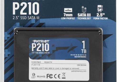 Накопитель ssd 2.5" Patriot P210 1TB