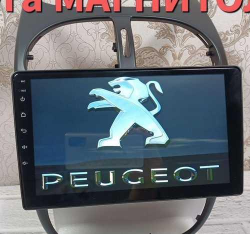 Магнитола Peugeot 206 android 2/32 Гб новая