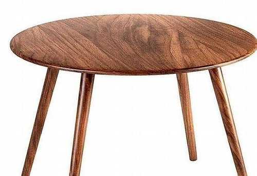 Круглый стол из массива дерева