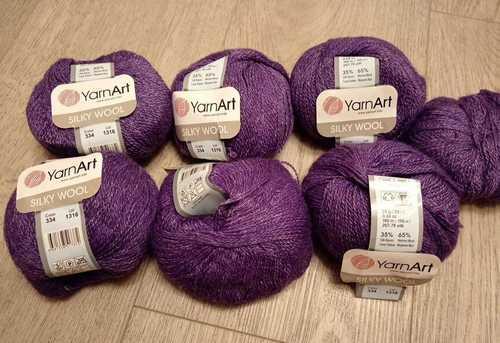 Пряжа для вязания Yarn Art Silki wool