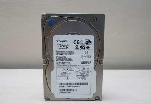 HDD Seagate ST336605LC (36GB) scsi SCA-80 №11