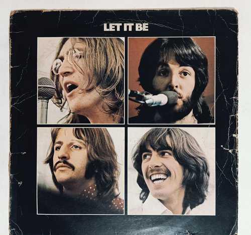 LP The Beatles - Let It Be Denmark Apple 1970г