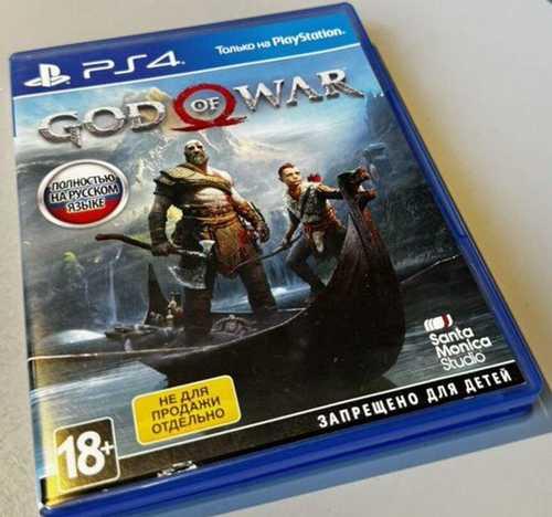 Игра для приставки God of War PS4