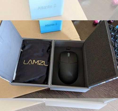 Мышь lamzu Atlantis V2 BK MCU 1K