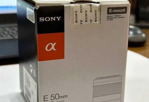 Объектив Sony 50MM F/1.8 OSS (SEL-50F18) E-mount