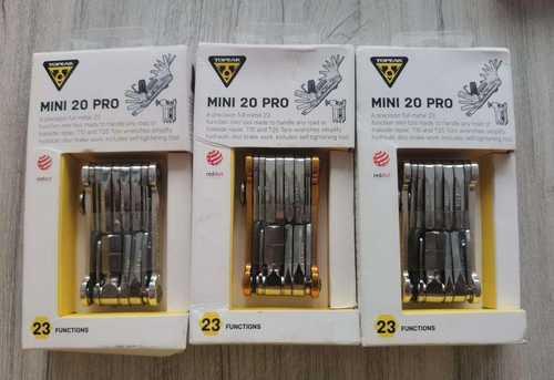 Мультитул Topeak Mini 20 Pro Gold Silver 23