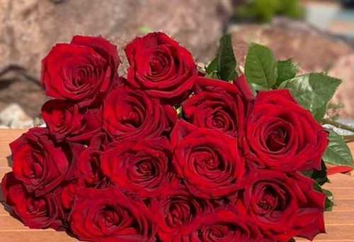 Красные розы Эквадор с доставкой Flowers 124