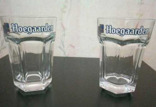 Фирменные стаканы для пива"Hoegaarden"