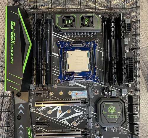 Сборка xeon 1650v3 huananzhi x99-F8