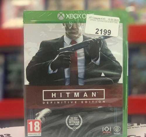 Hitman definitive edition xbox one