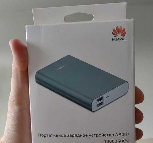 Портативное зарядное устройство новое Huawei ap007