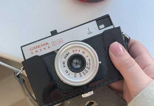 Плёночный фотоаппарат смена в чехле lomo